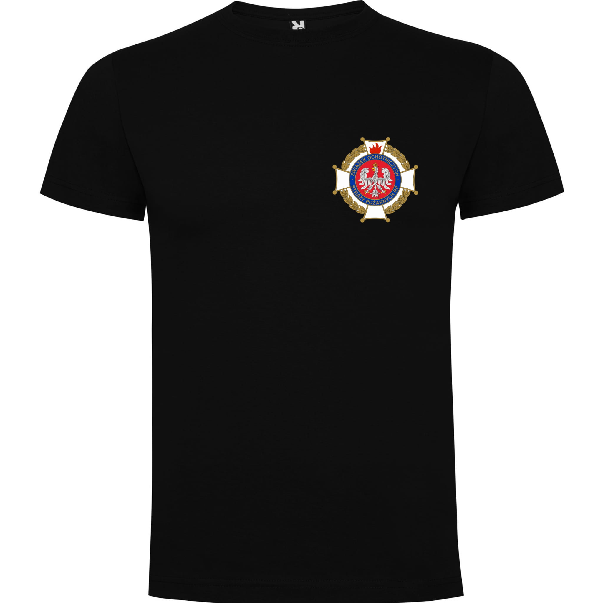 Koszulka T-Shirt Herb Osp I Napis Straż | Reflex Sklep Strażacki